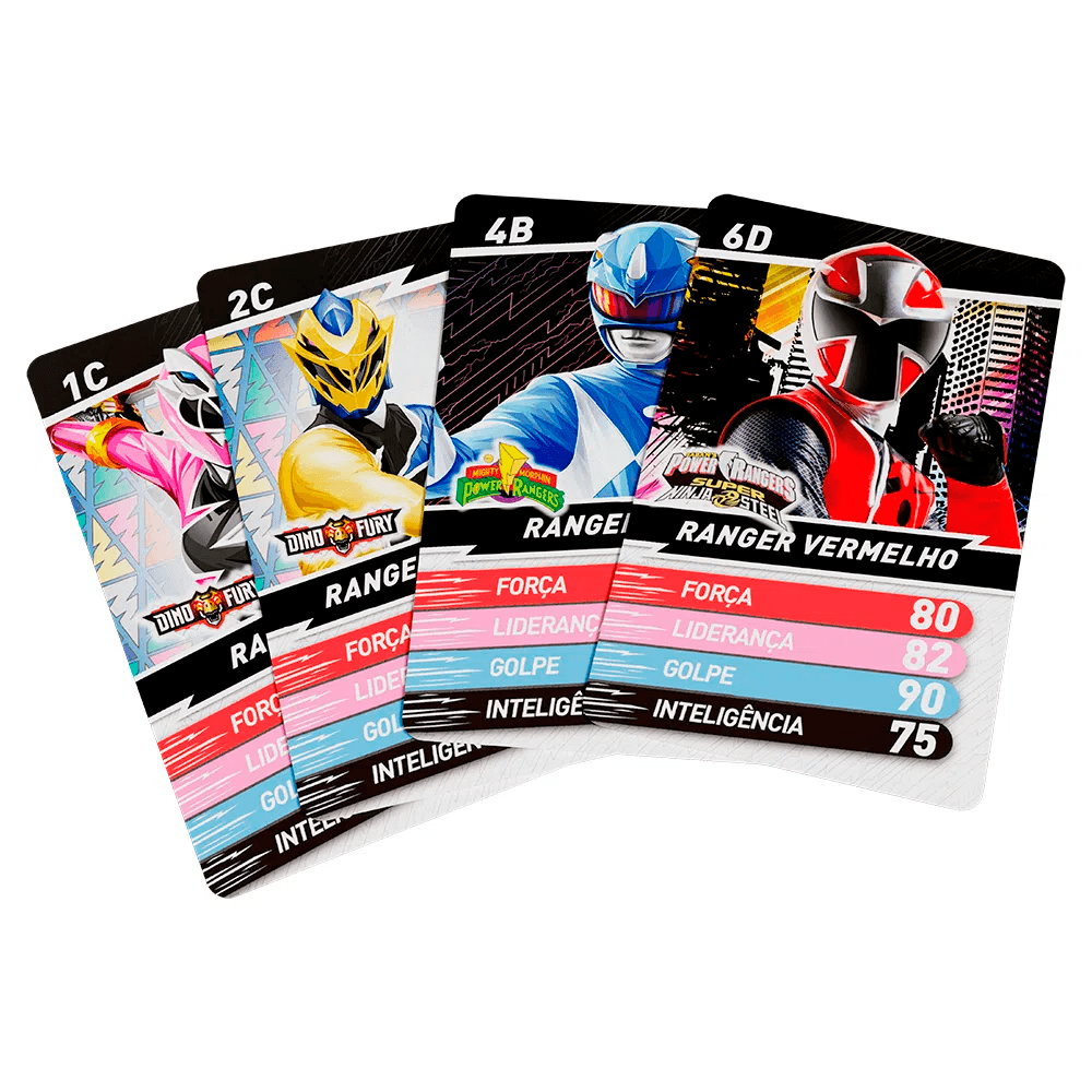 Super Trunfo Power Rangers - Grow - News Center Online - newscenter