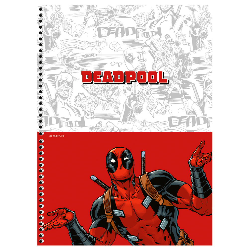 Caderno Universitário 10x1 160 Fls C.D. São D. - Deadpool 1 - News ...